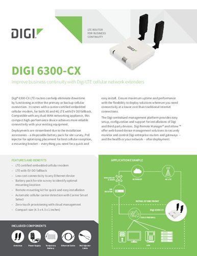 资源库 | 数据表 | Digi International